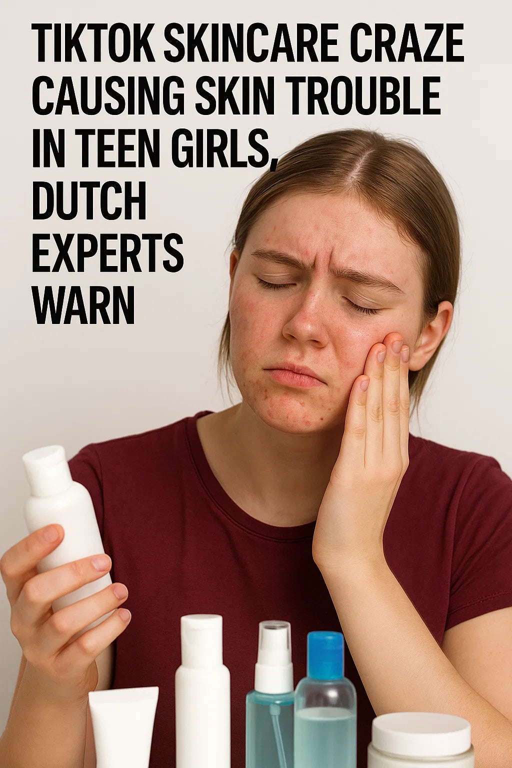 TikTok Skincare Craze Causing Skin Trouble in Teen Girls, Dutch Expert ...